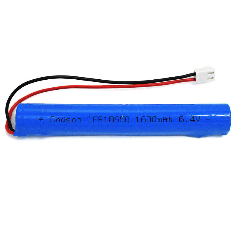 IFR 1600mAh 6.4 Volt 18650 LiFePO4 Stick Type Batteries Easy Installing