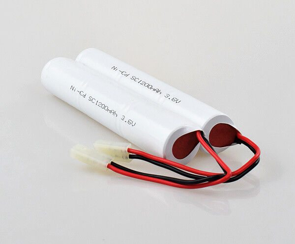 Rechargeable Emergency Light Ni Cd Battery 3.6 V Expected Life 5 Years SC1200mAh