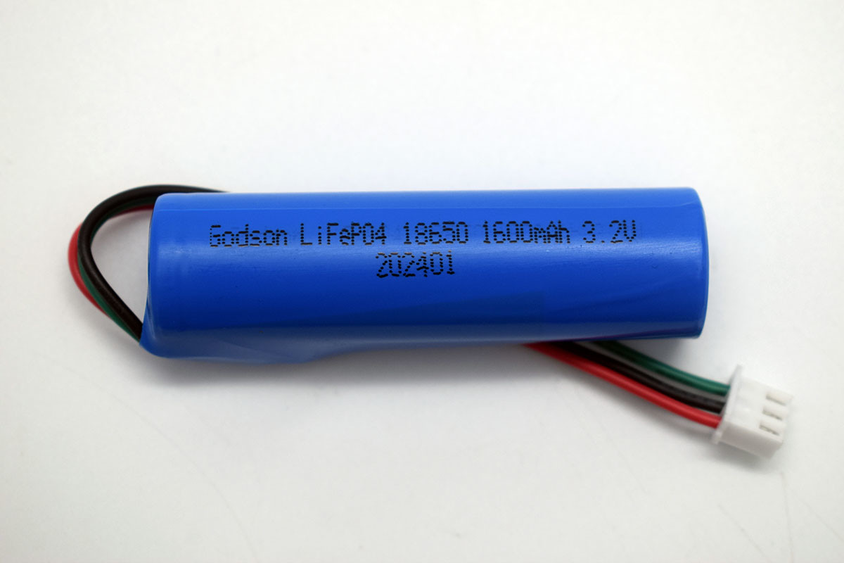 LiFePO4 18650 Emergency Light Lithium Battery 1600mAh 3.2V Stick Type ...